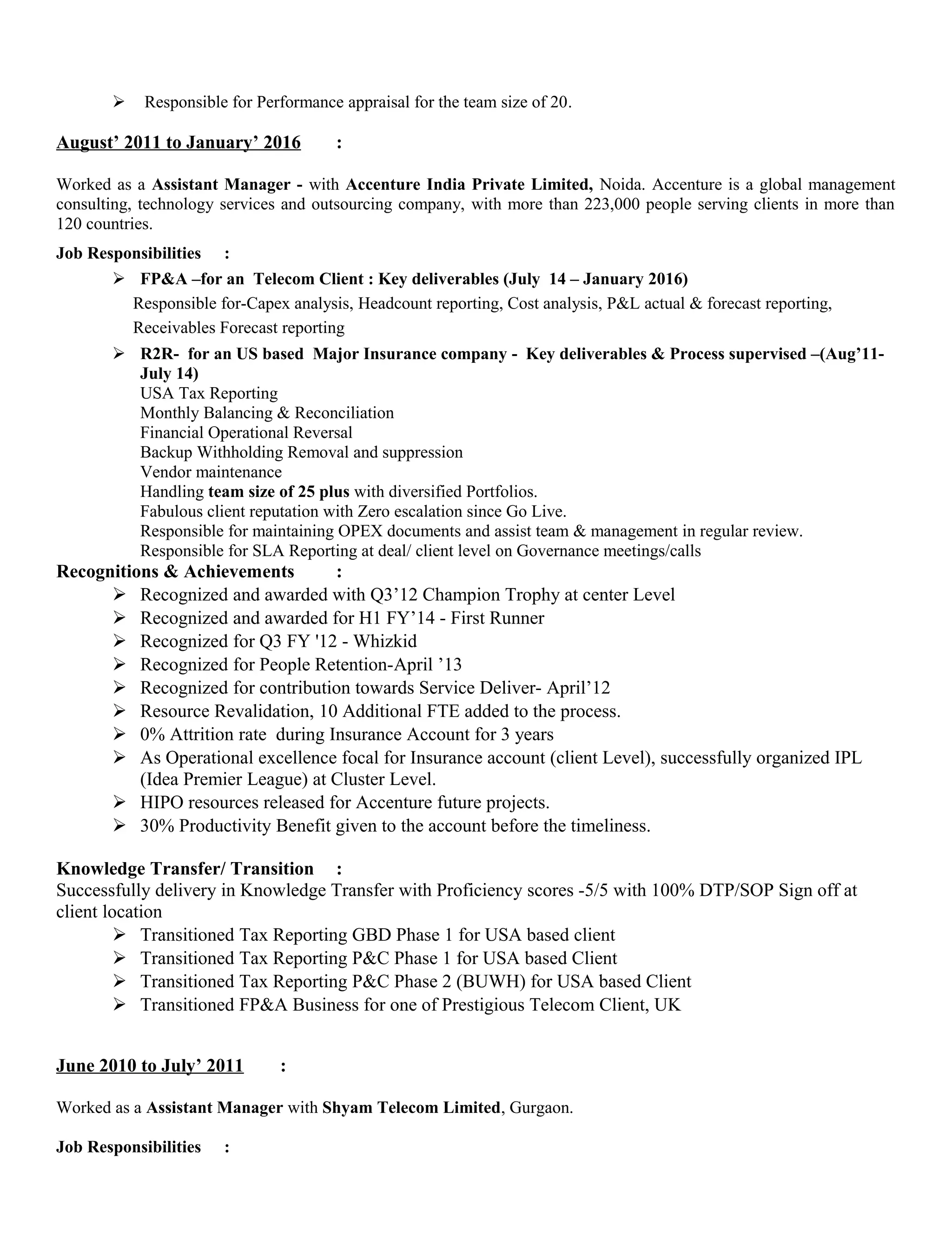 Resume- Jitender Bajaj | PDF