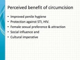PAUL'S CIRCUMCISION | PPTX | Sexual Health | Diseases and Conditions