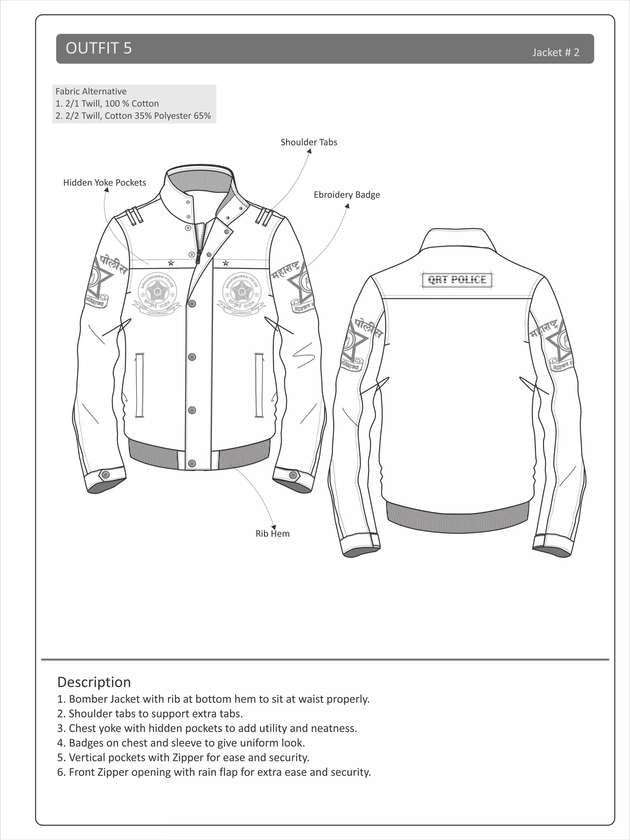 Mumbai QRT Police uniform project-ilovepdf-compressed | PDF