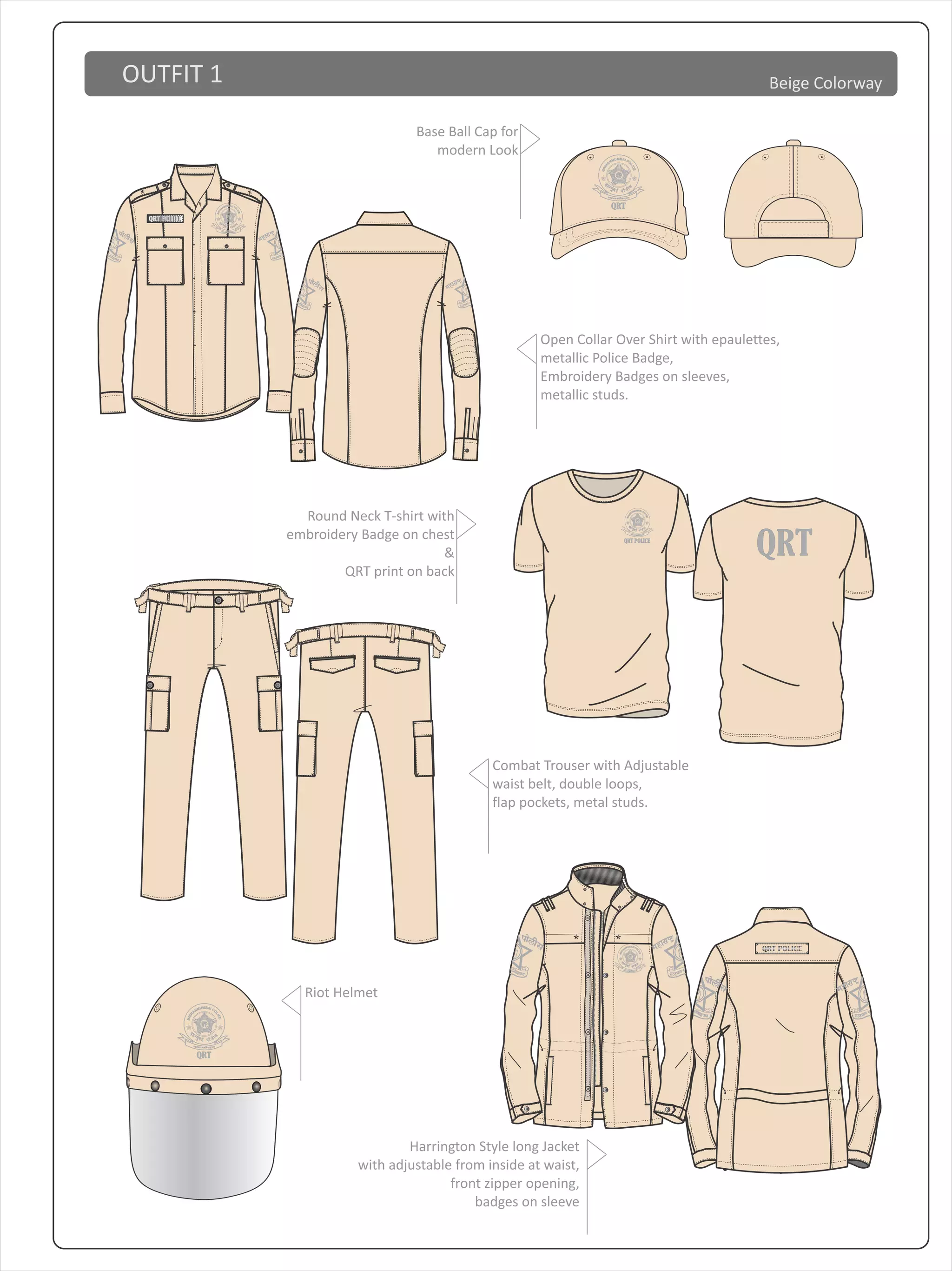 Mumbai QRT Police uniform project-ilovepdf-compressed | PDF