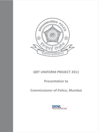 Mumbai QRT Police uniform project-ilovepdf-compressed | PDF