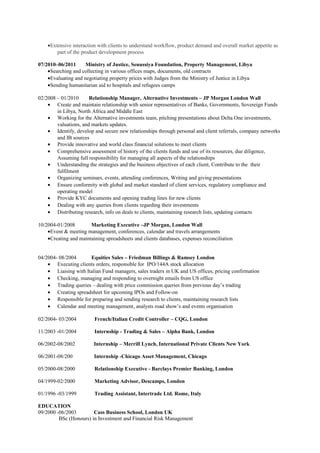 resume of y.e.s. | PDF