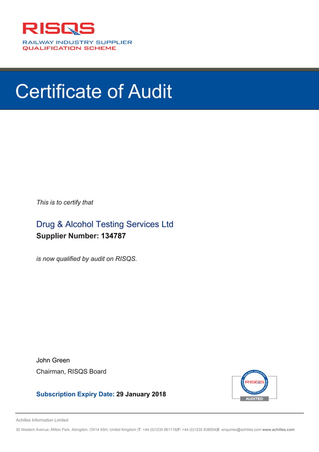 2017 Audit Certificate (4) | PDF