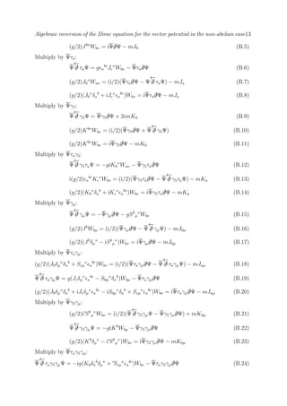SU2_covariant_Dirac_eqn_invert | PDF | Physics | Science