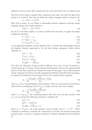 SU2_covariant_Dirac_eqn_invert | PDF | Physics | Science