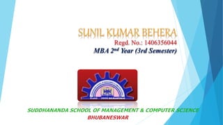 Powerpoint Presentation of Sunil Kumar Behera | PPTX