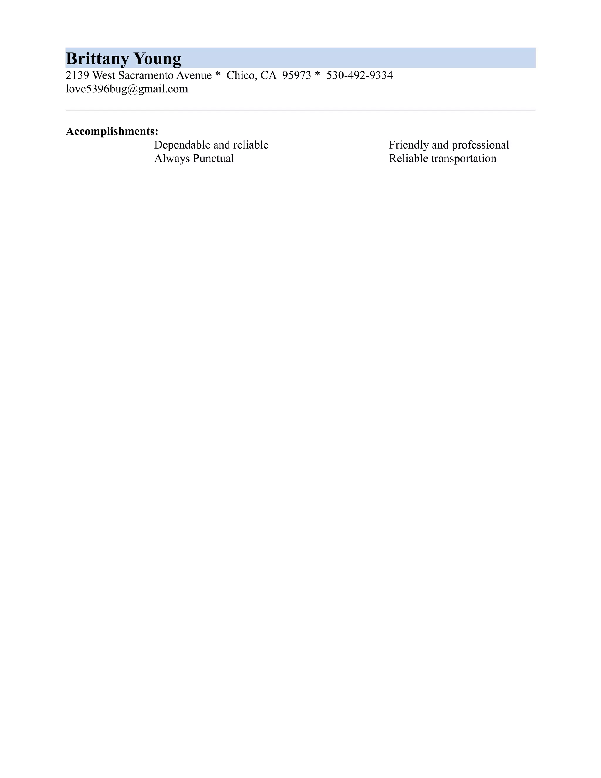 Young, Brittany | RTF