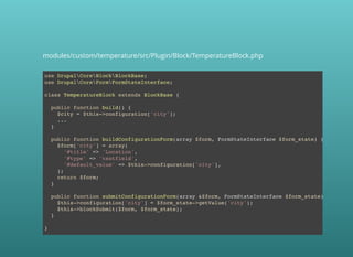 Drupal 8 Sample Module | PDF