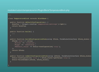 Drupal 8 Sample Module | PDF