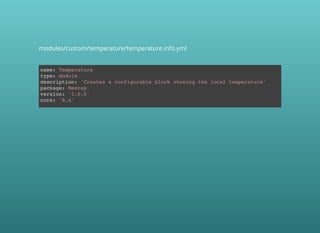 Drupal 8 Sample Module | PDF