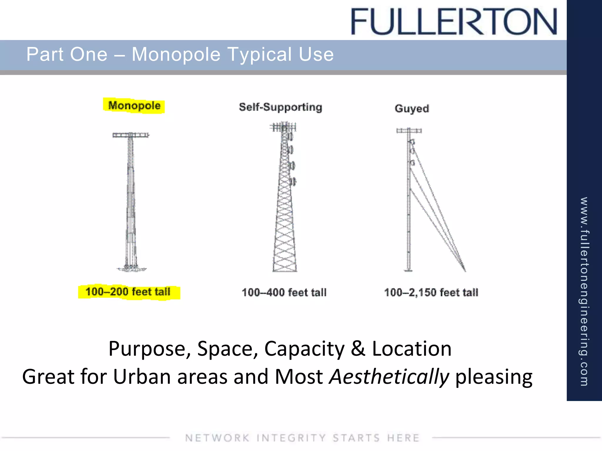 Part 1 Monopole Tower Structures | PPTX