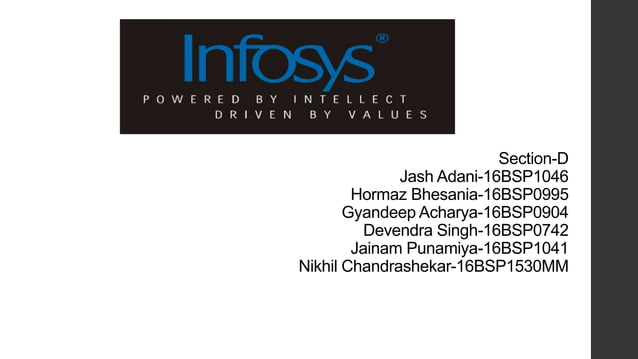 Infosys | PPT