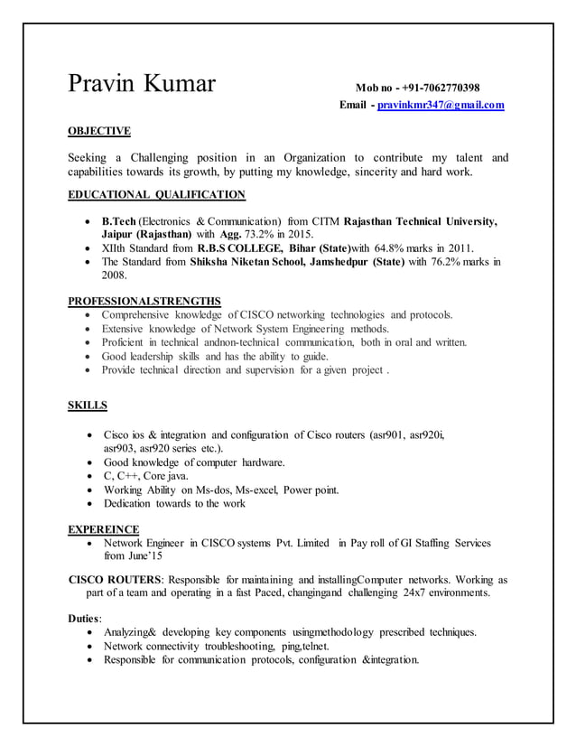 Pravin Kumar new | PDF