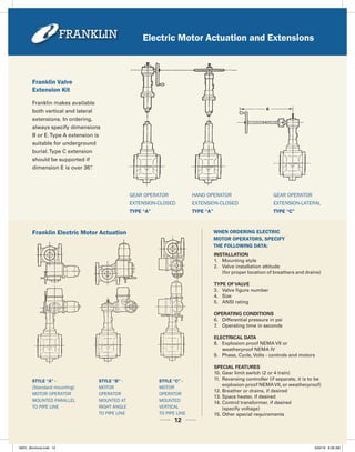 Franklin Valve DuraSeal-2016 | PDF