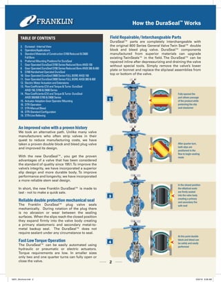 Franklin Valve DuraSeal-2016 | PDF