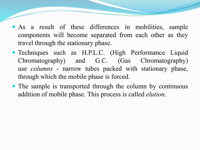 Classification of Chromatography | PPTX | Chemistry | Science