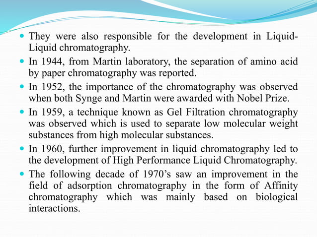 Classification of Chromatography | PPTX | Chemistry | Science