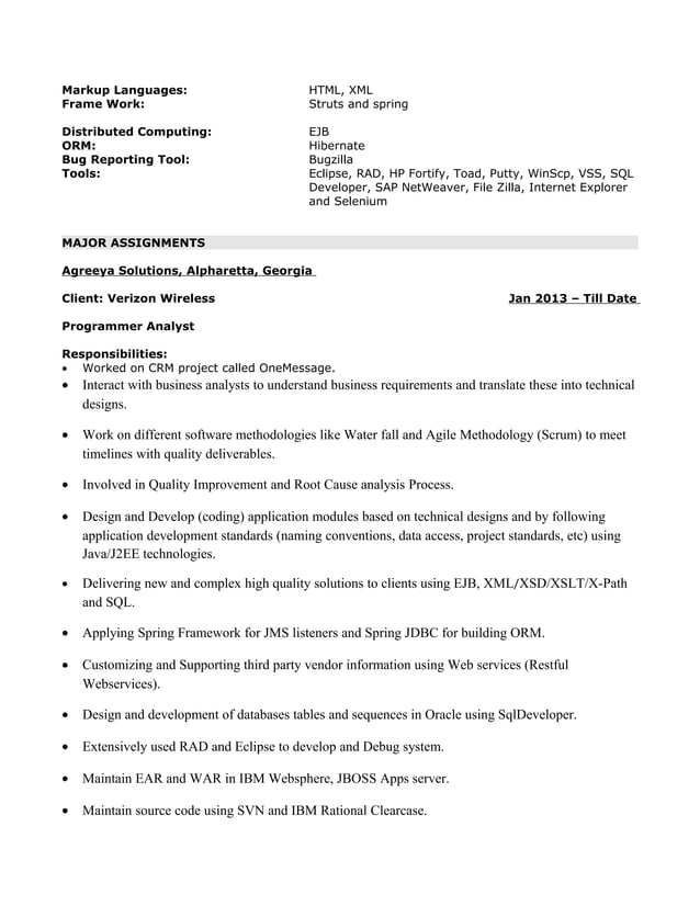 GAJENDRA_JAVA_J2EE_Profile | DOC