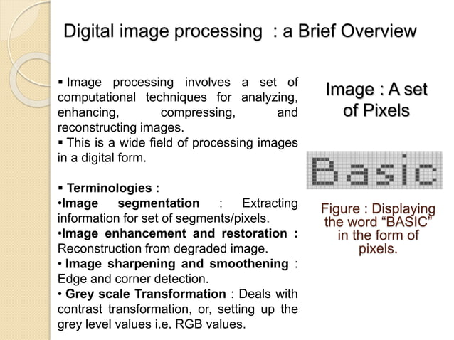 PPT Image Analysis(IRDE, DRDO) | PPTX | Photo Editing Software ...