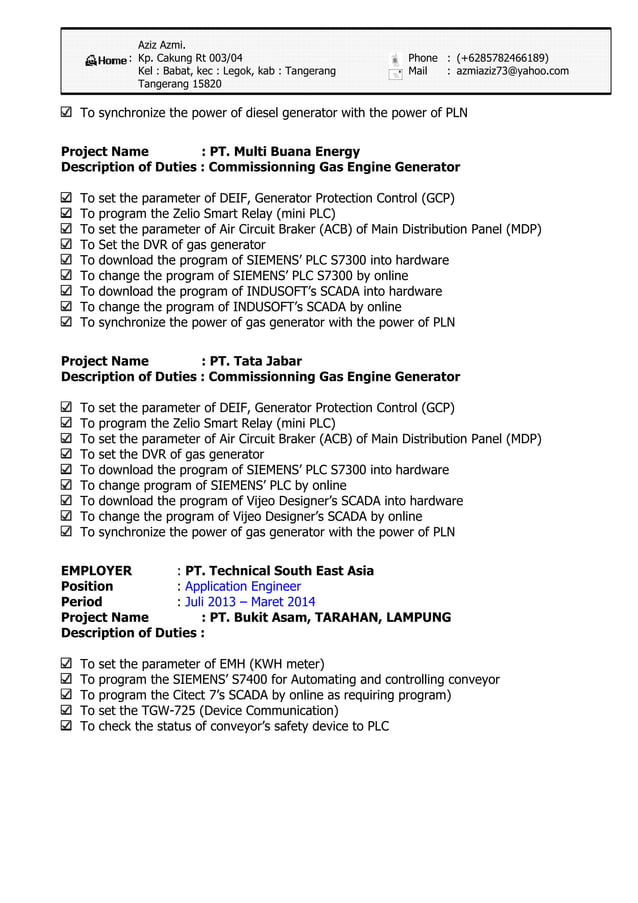 CV of Aziz Azmi | PDF