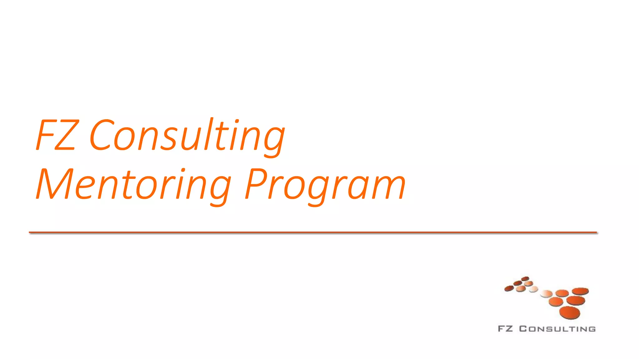 FZ Consulting Presentation | PDF