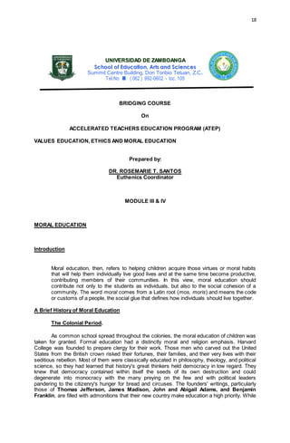 Lecture-1 Moral educ. | DOCX