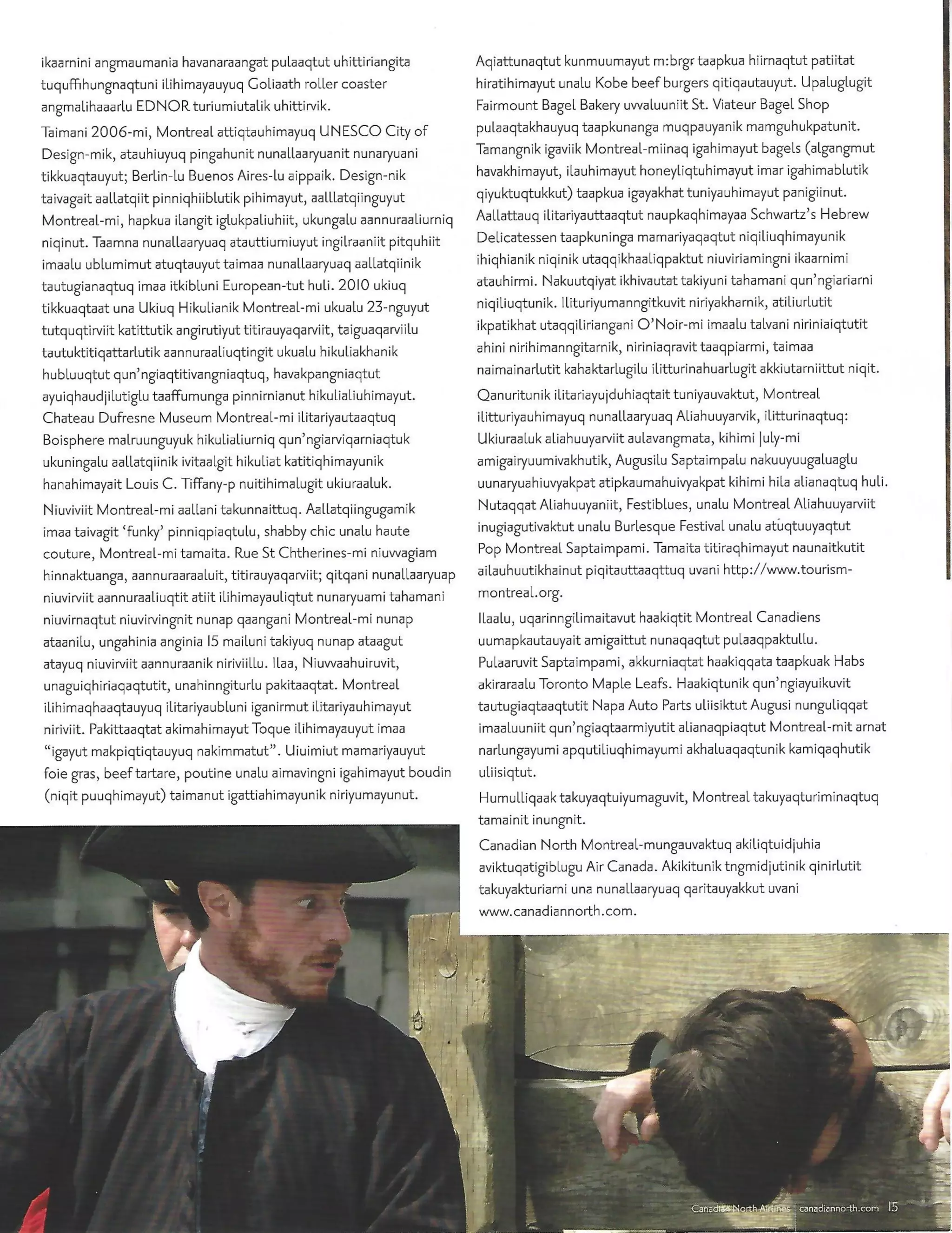 Montreal in Northern Flyer | PDF