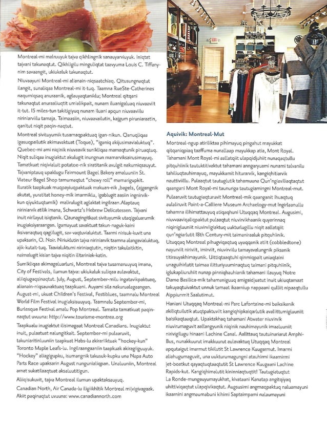 Montreal in Northern Flyer | PDF
