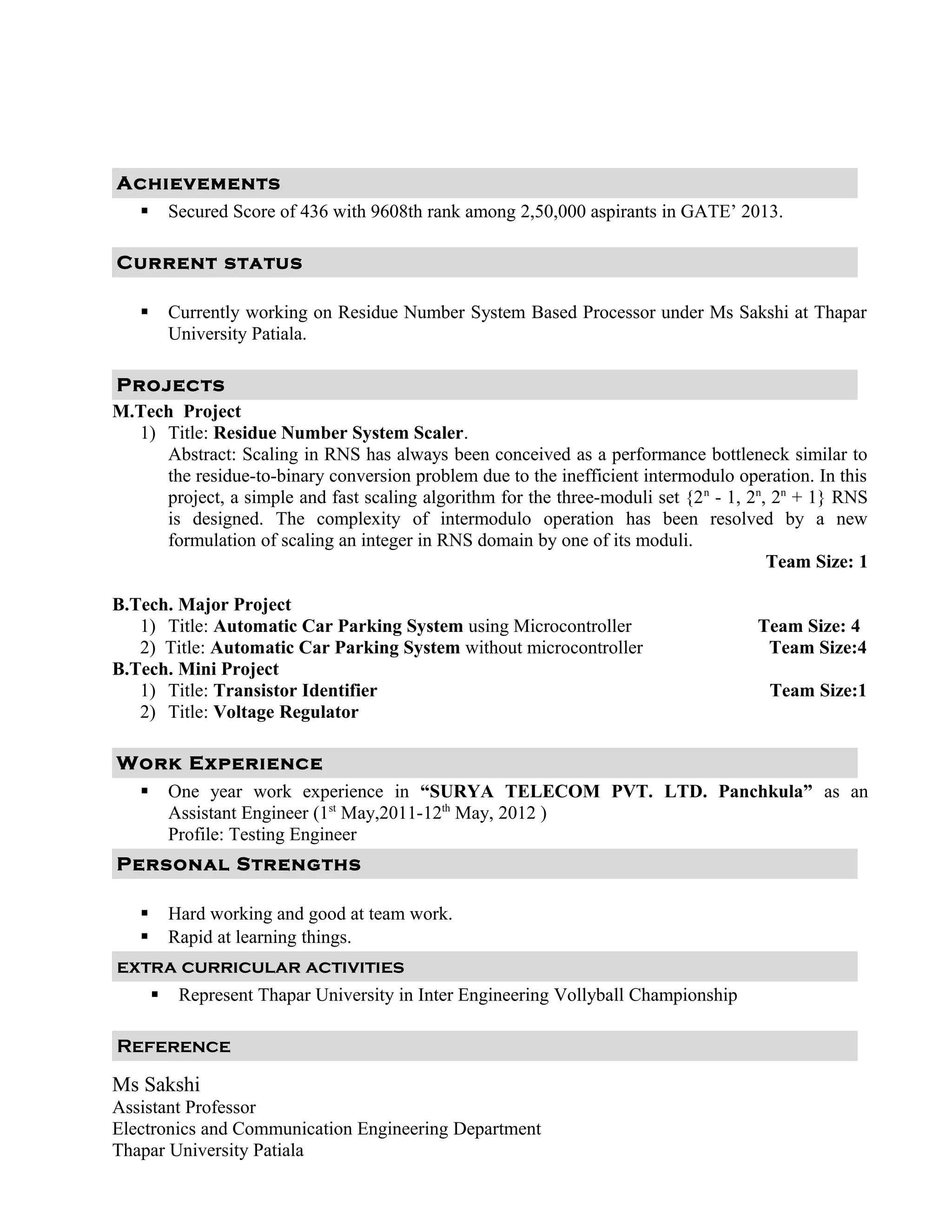 resume | PDF