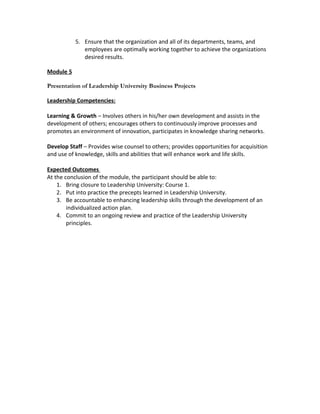 Leadership University | PDF