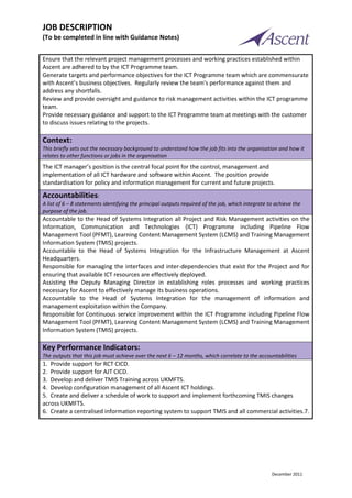 ICT_OPERATIONS_MANAGER | PDF