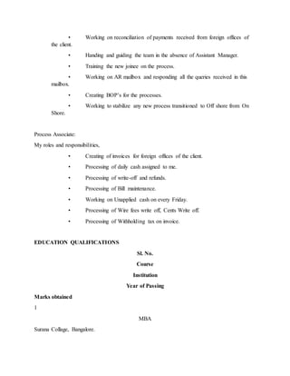 Santhosh Resume | PDF
