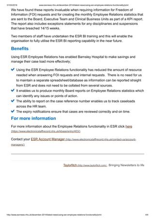 Employee Relations Case Study | PDF