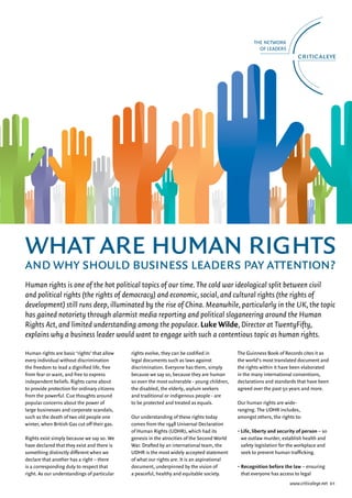 What are human rights | PDF