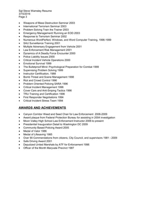 MAIN WAMSLEY RESUME | PDF