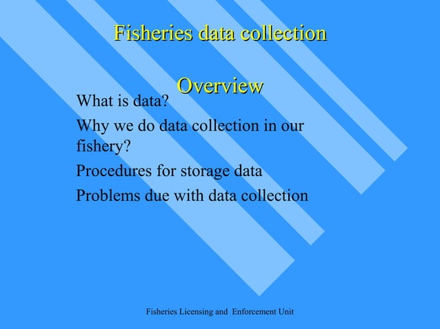 Data collection presentation | PPT