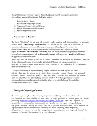 Computer_Clustering_Technologies | PDF