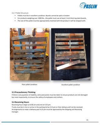Paslin Supplier Manual | PDF