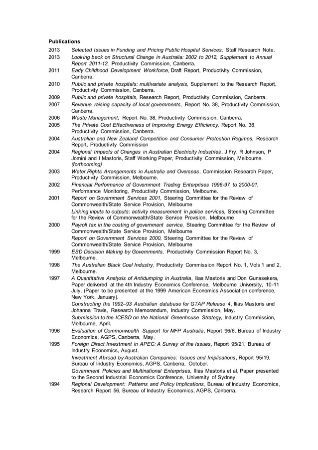 Ilias Mastoris CV (November 2015) | PDF