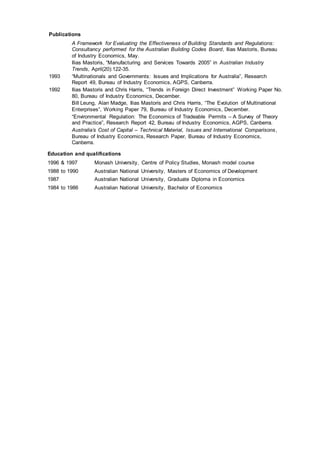 Ilias Mastoris CV (November 2015) | DOCX