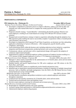 Patricia.Mattesi.Resume | PDF