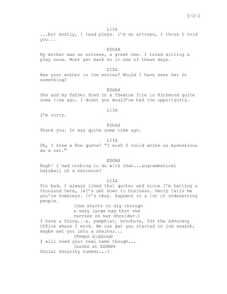 THE PRECIPICE - Sample Scene | PDF