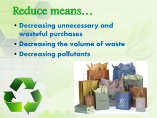 Recycling the environment | PPTX