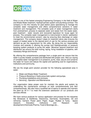 Orion_profile (1) | PDF