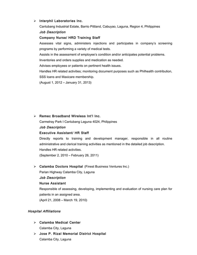 Rea resume updated | PDF