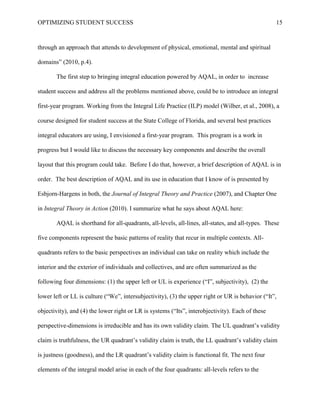 Optimizing Student Success | PDF