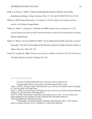 Optimizing Student Success | PDF