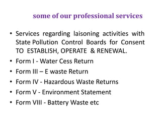 e-Brochure | PPTX | Environmental Services Industry | Industries