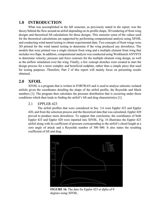 Aerodynamics - Formula SAE | PDF