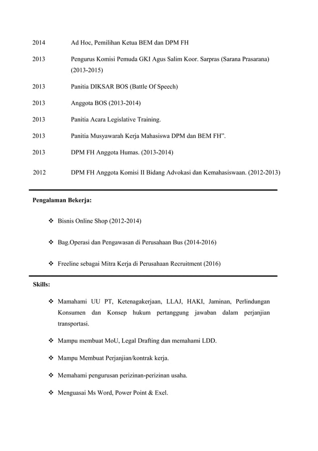 Curriculum Vitae new1 | PDF